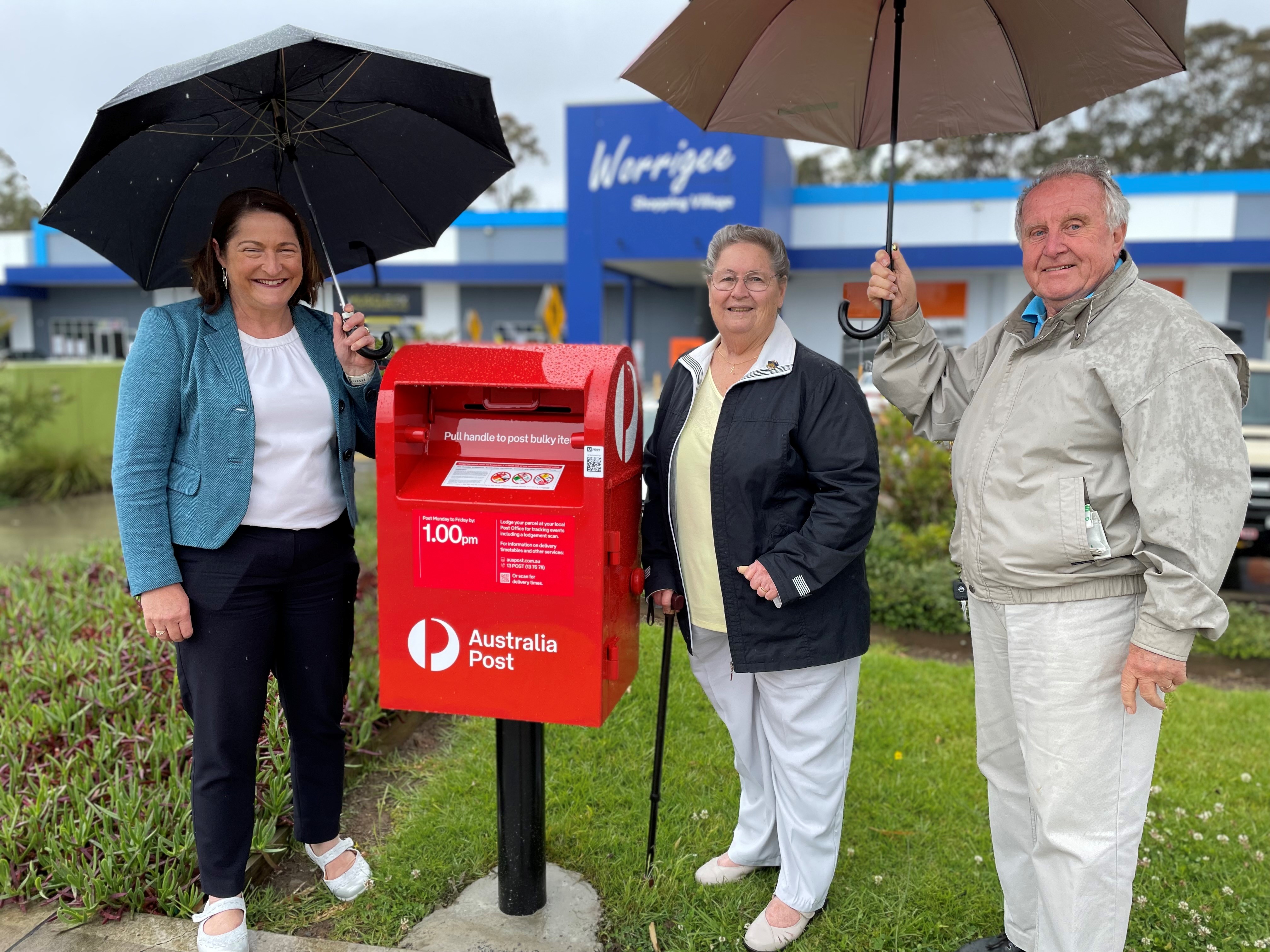 Media release: Red mailbox at the end of Worrigee local’s rainbow